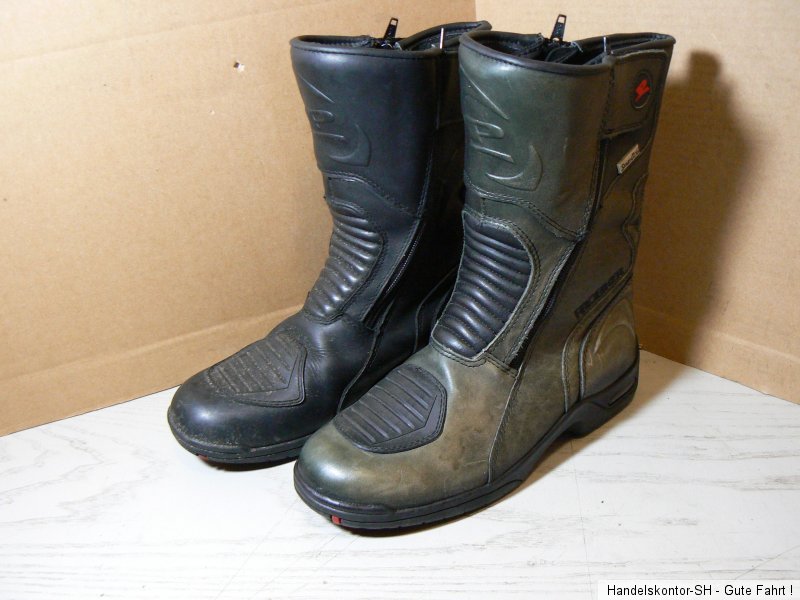 Probiker Touring Short Motorrad Stiefel Boots Gr 42 Echtleder ...