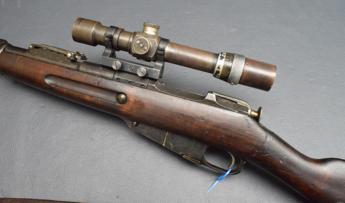 Mosin Nagant Scharfschützengewehr, Finnland M24 Kaliber 7,62x54R, mit ...
