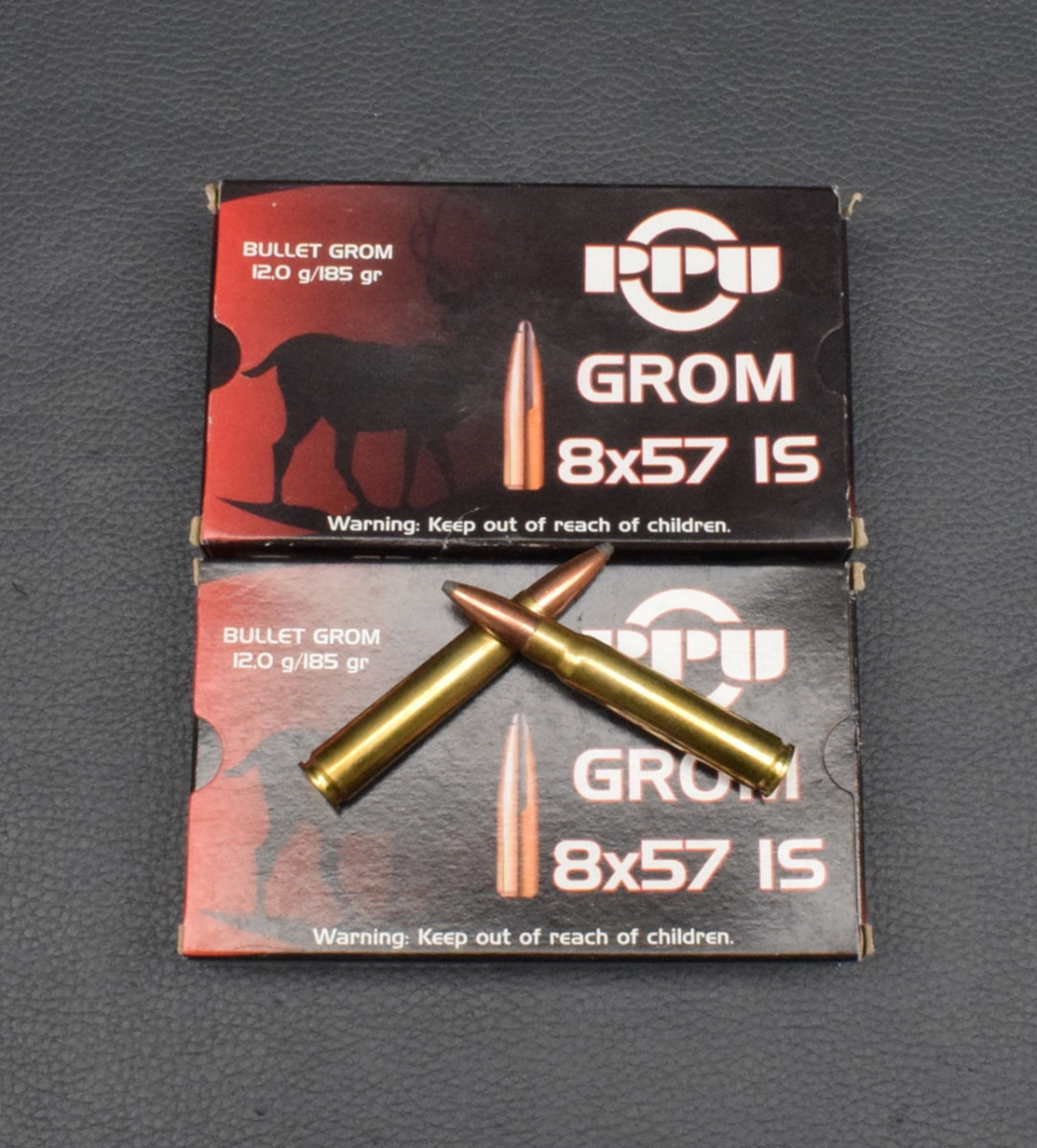 40 Patronen PPU 8x57IS, Grom 185gr, zum Sonderpreis - eGun