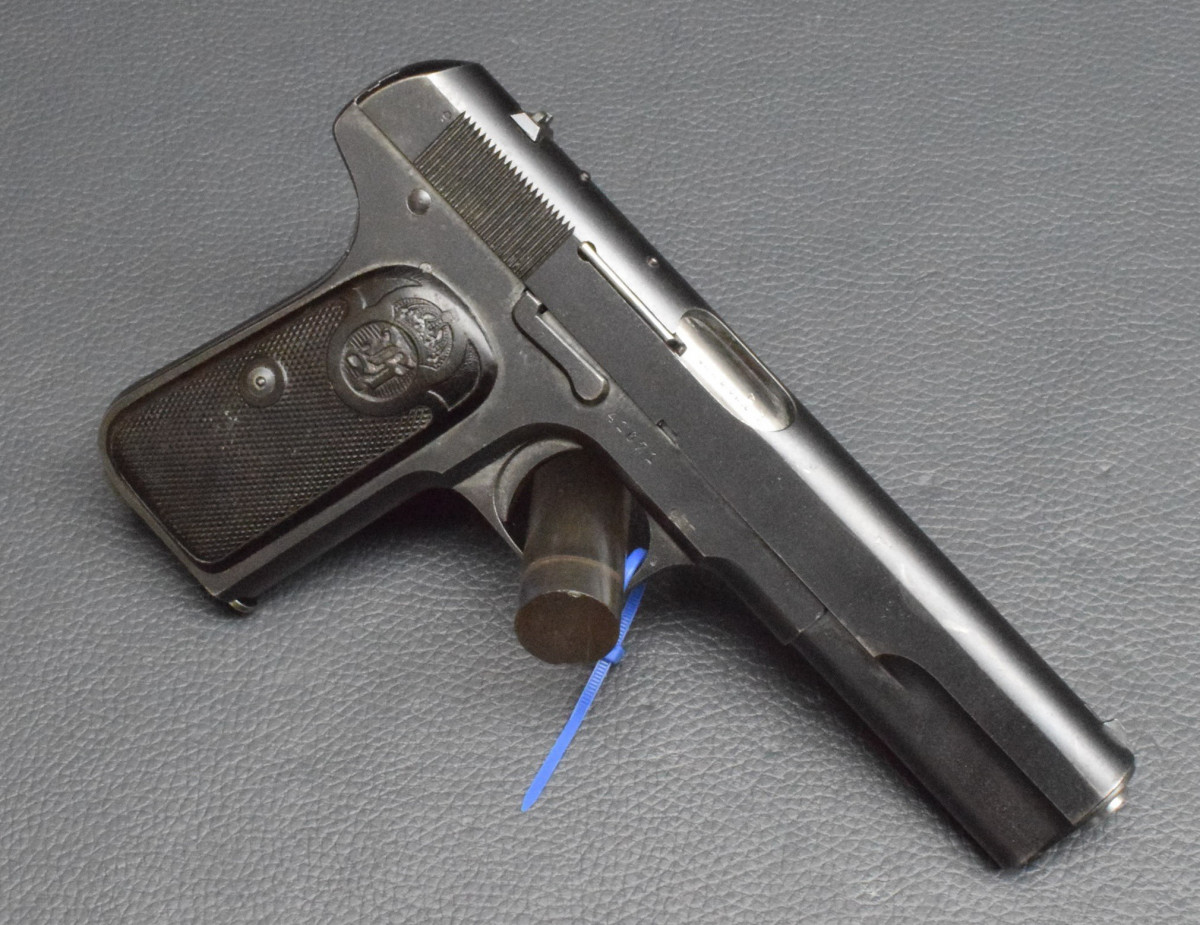 Husqvarna M1907 Pistole, Kaliber 9mm Browning long, sehr gut - eGun