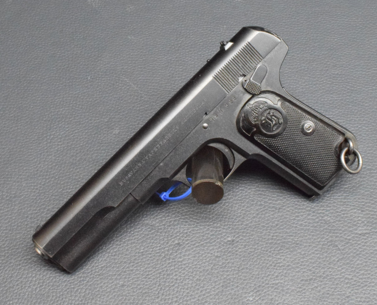 Husqvarna M1907 Pistole, Kaliber 9mm Browning long, sehr gut - eGun