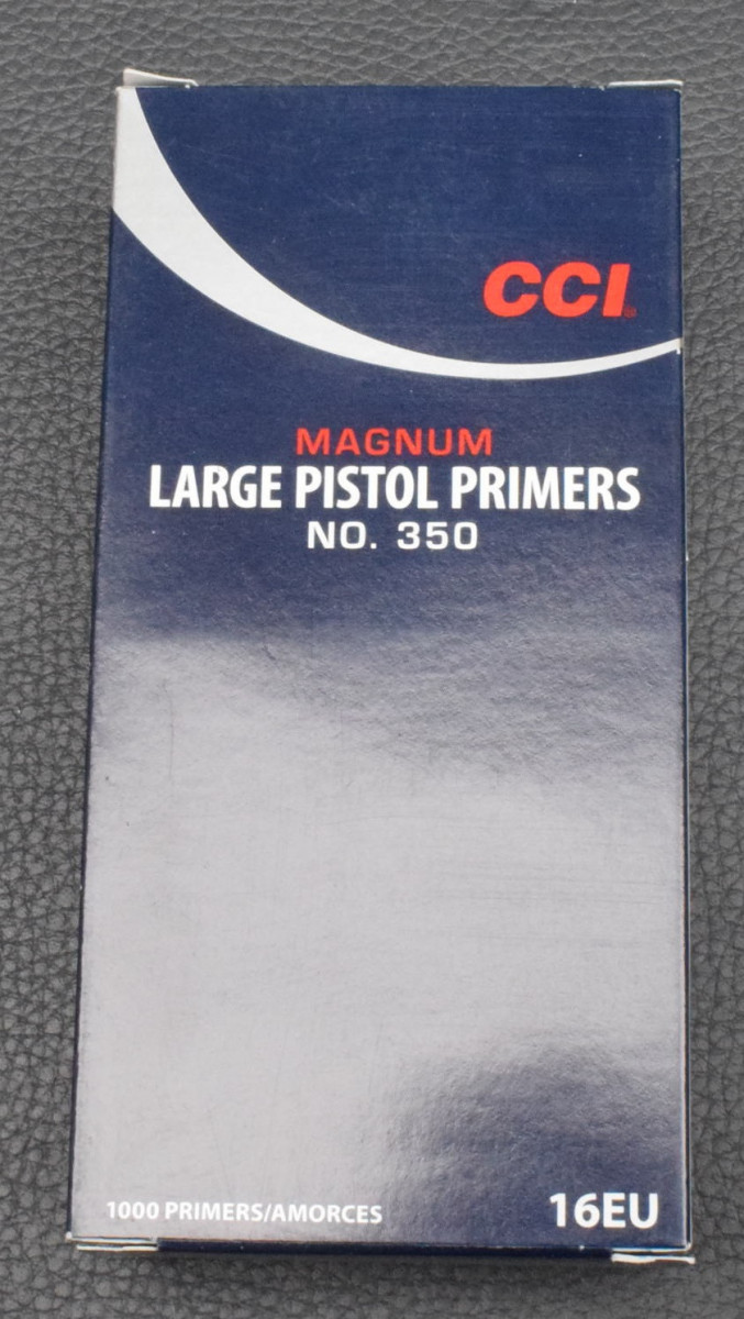 1000 Stück CCI 350, Large Pistol Magnum Zündhütchen, zum Sonderpreis ...