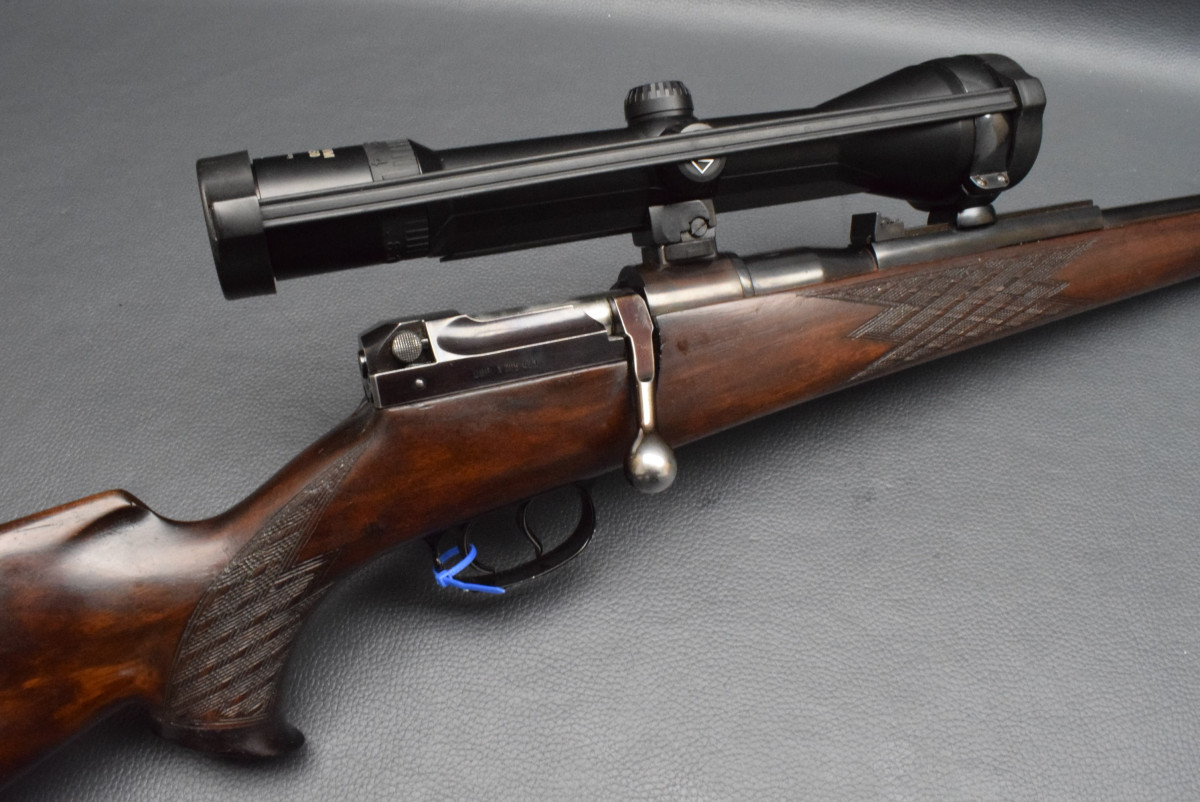 Mauser 66 Stutzen, Kaliber 9,3x62 mit Zeiss 2,5-10x50, gut - eGun