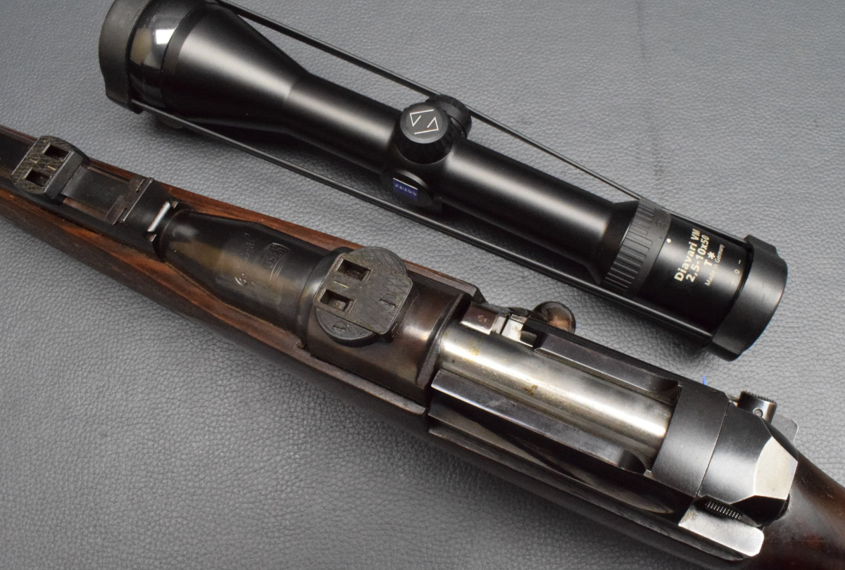 Mauser 66 Stutzen, Kaliber 9,3x62 mit Zeiss 2,5-10x50, gut - eGun