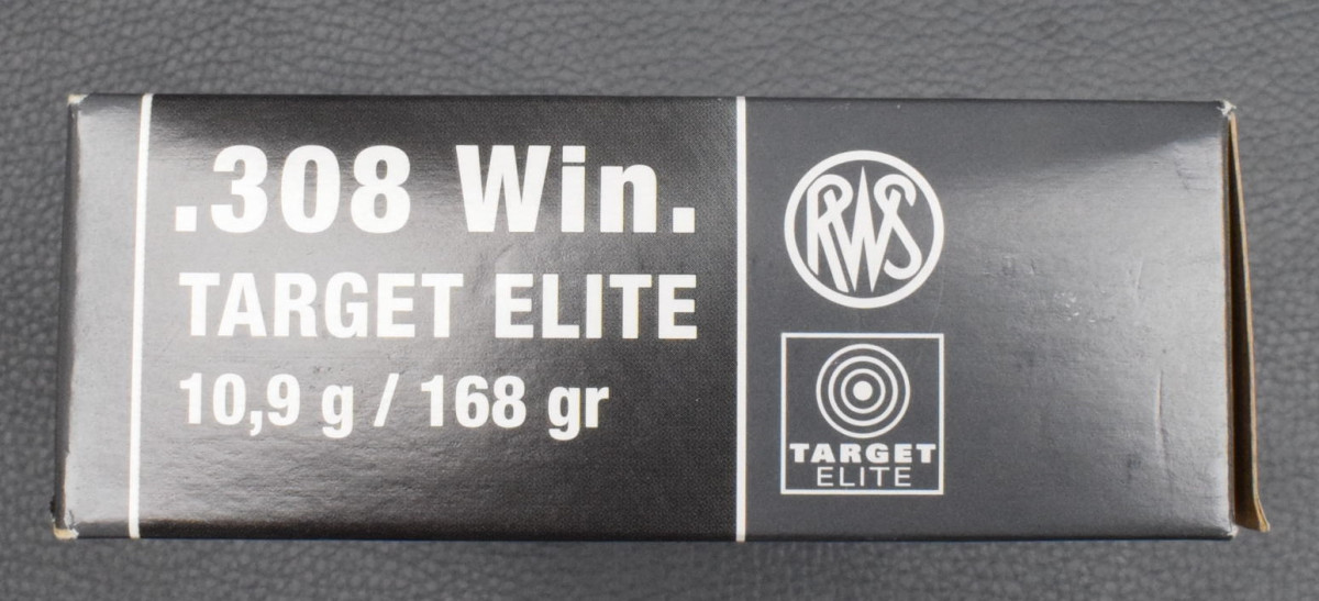 80 Patronen RWS 308Win, Target Elite 10,9g/168gr, zum Sonderpreis - eGun