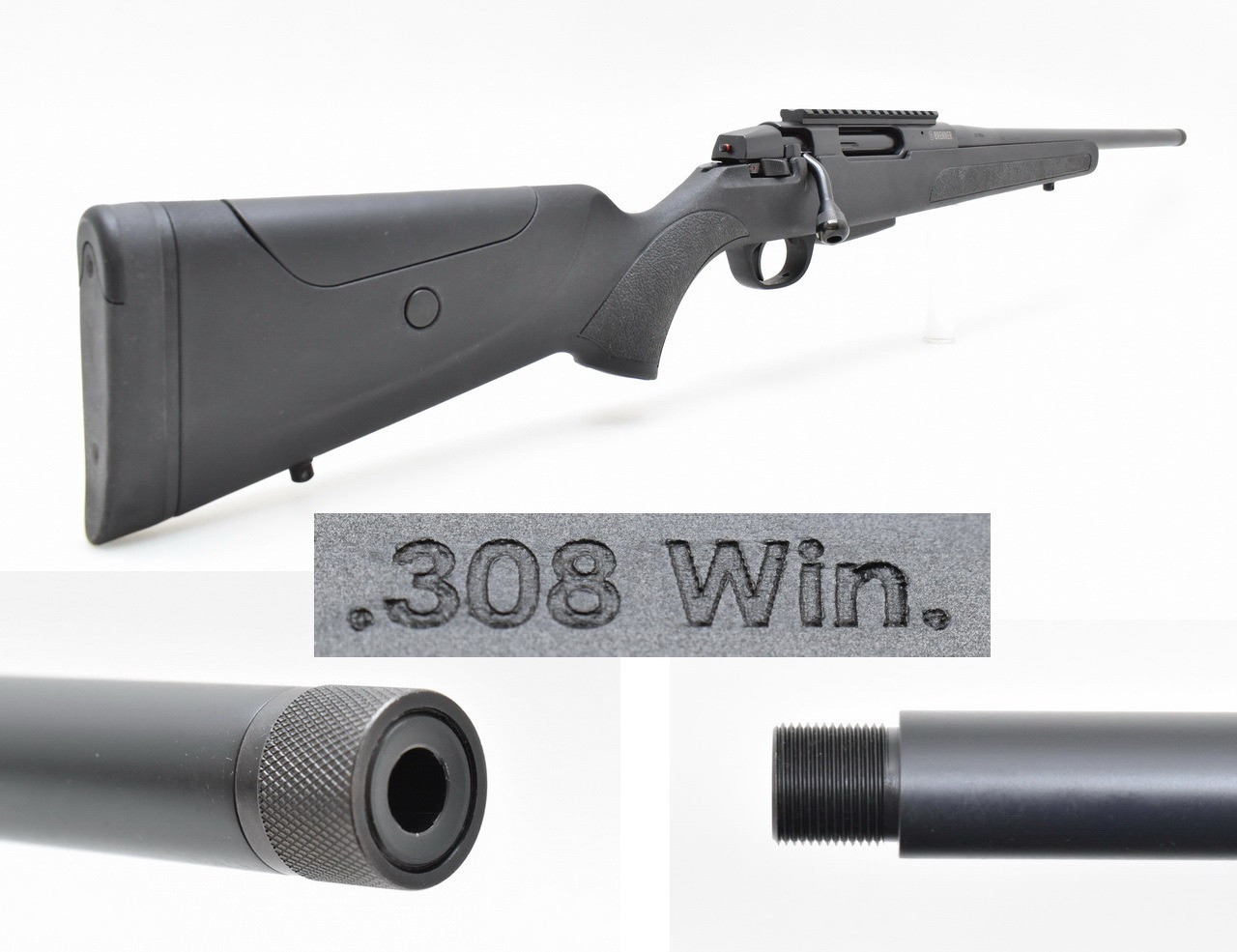 BRENNER BR20 " Polymer " Repetierer Kal .308 Win. mit FALKE oder AKAH ...