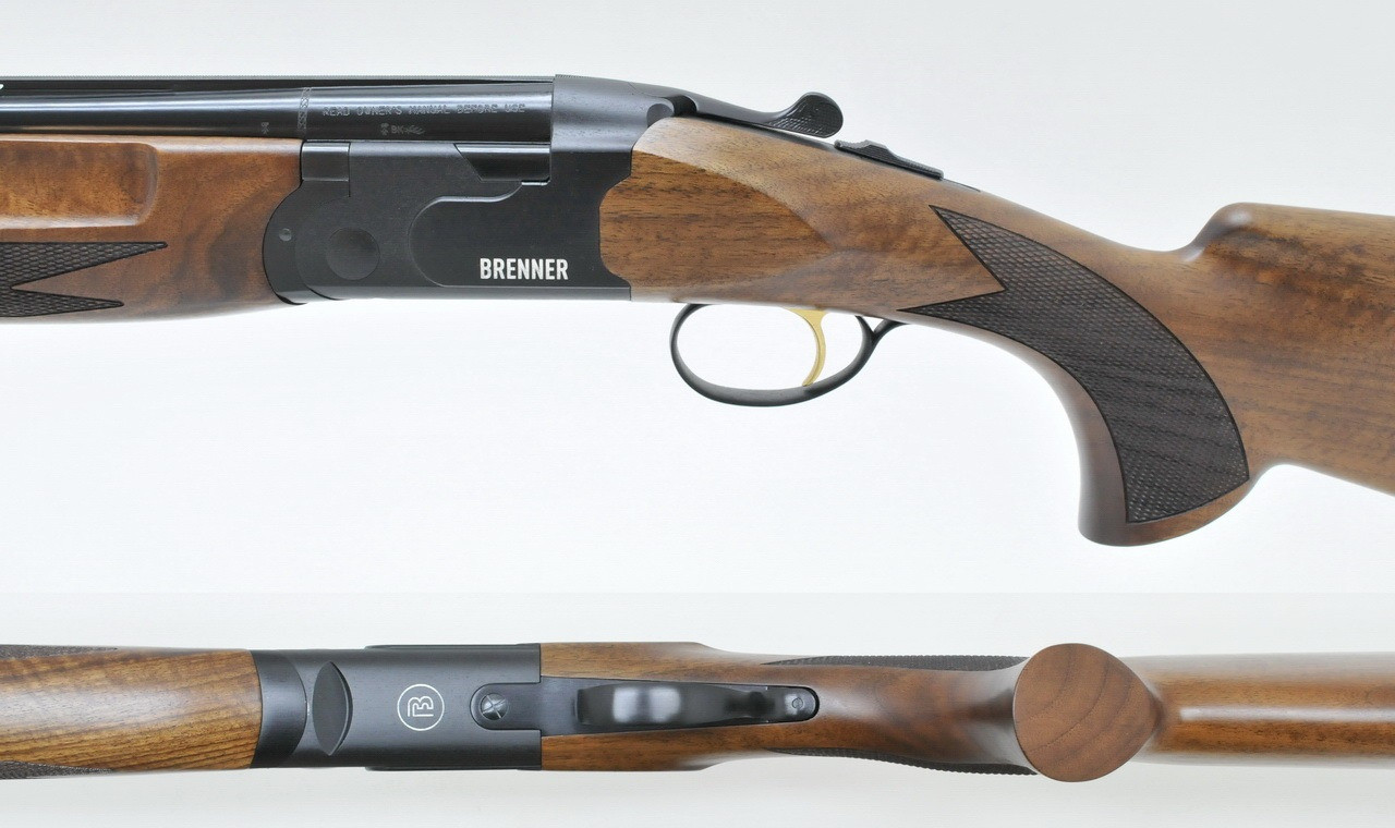 BRENNER BF18 " Black " Bockflinte / BDF im Kal. 12/76 mit Wechselchokes ...