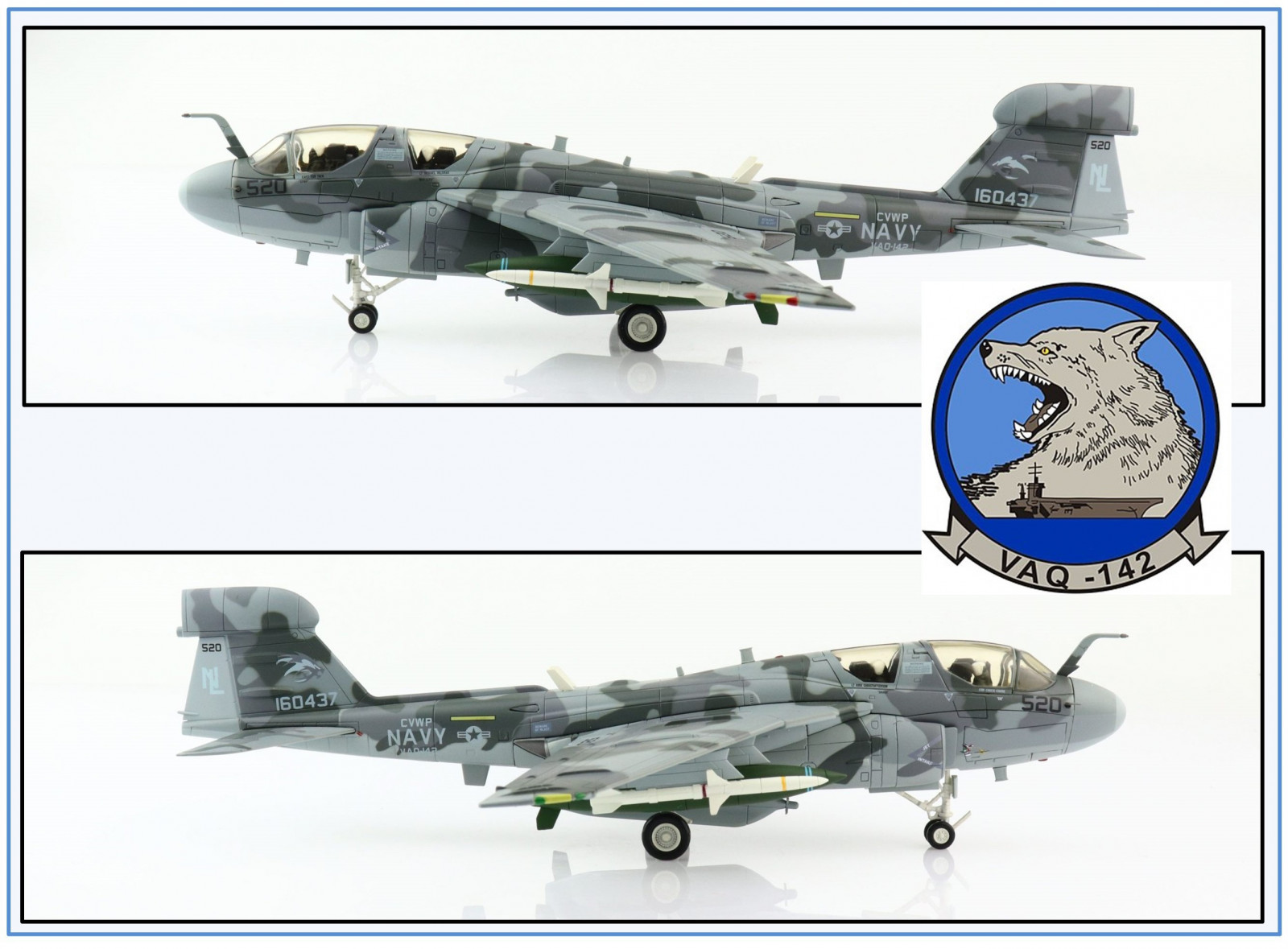 HA5010b EA-6B Prowler US NAVY VAQ-142 "Gray Wolves",... nur 83.90 EUR