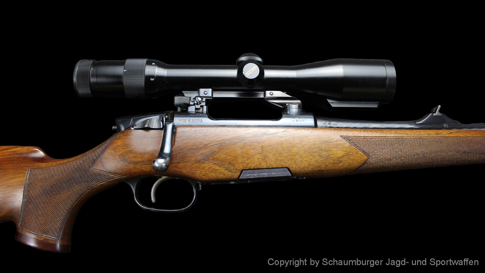 Repetierbüchse, Stutzen, Steyr Mannlicher, Mod. LUXUS, Kaliber .308Win, Lauf blank, inkl. 2 ZF ...