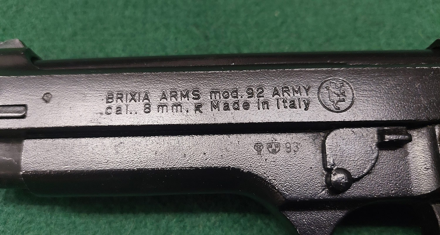 Defekt BRIXIA ARMS mod.92 ARMY cal..8mm.K Koch PTB 553 inklusive Koffer ...